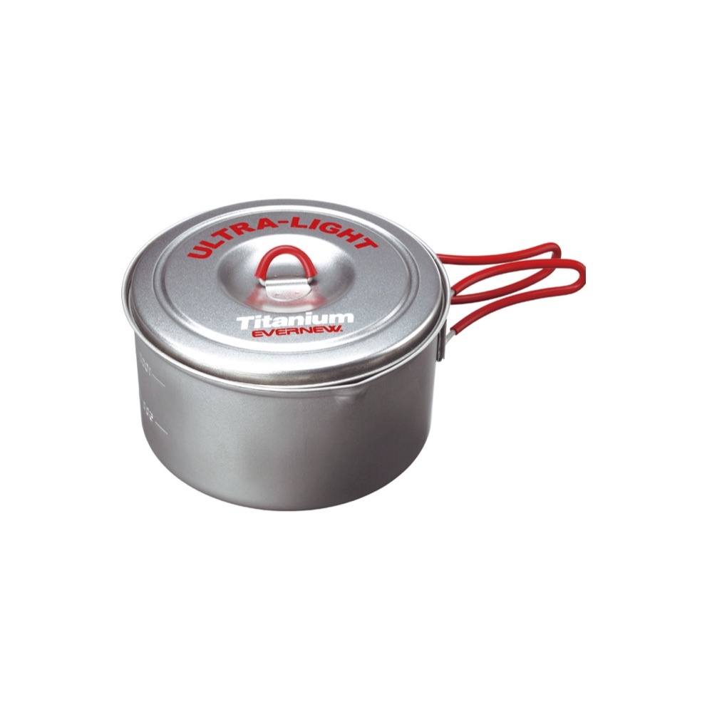 Evernew Titanium Ultra Light Cooker Pot 1.3L (Made In Japan) - Outdoor ...