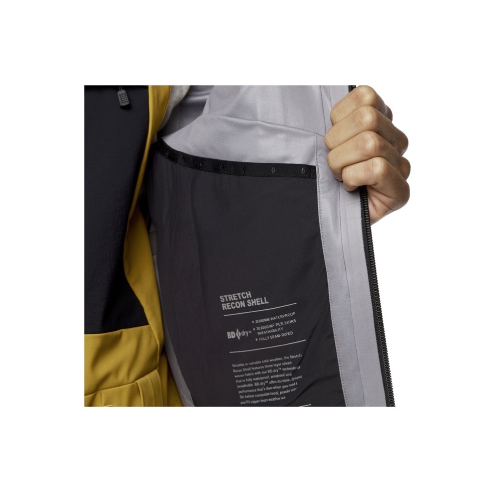 Black Diamond Men's Recon Stretch Ski Shell - Outdoor Life Singapore
