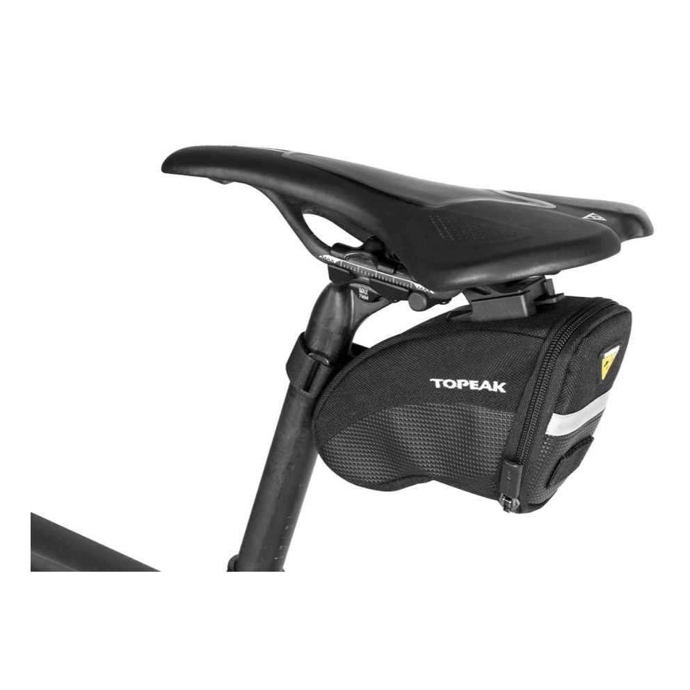 Topeak Aero Wedge Pack, w/ Fixer F25, - Outdoor Life Singapore