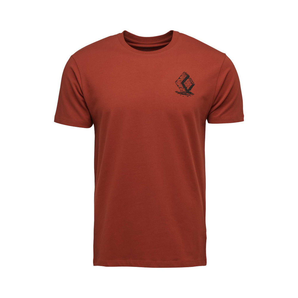 Black Diamond Men's Boulder Short Sleeve Tee - Outdoor Life Singapore