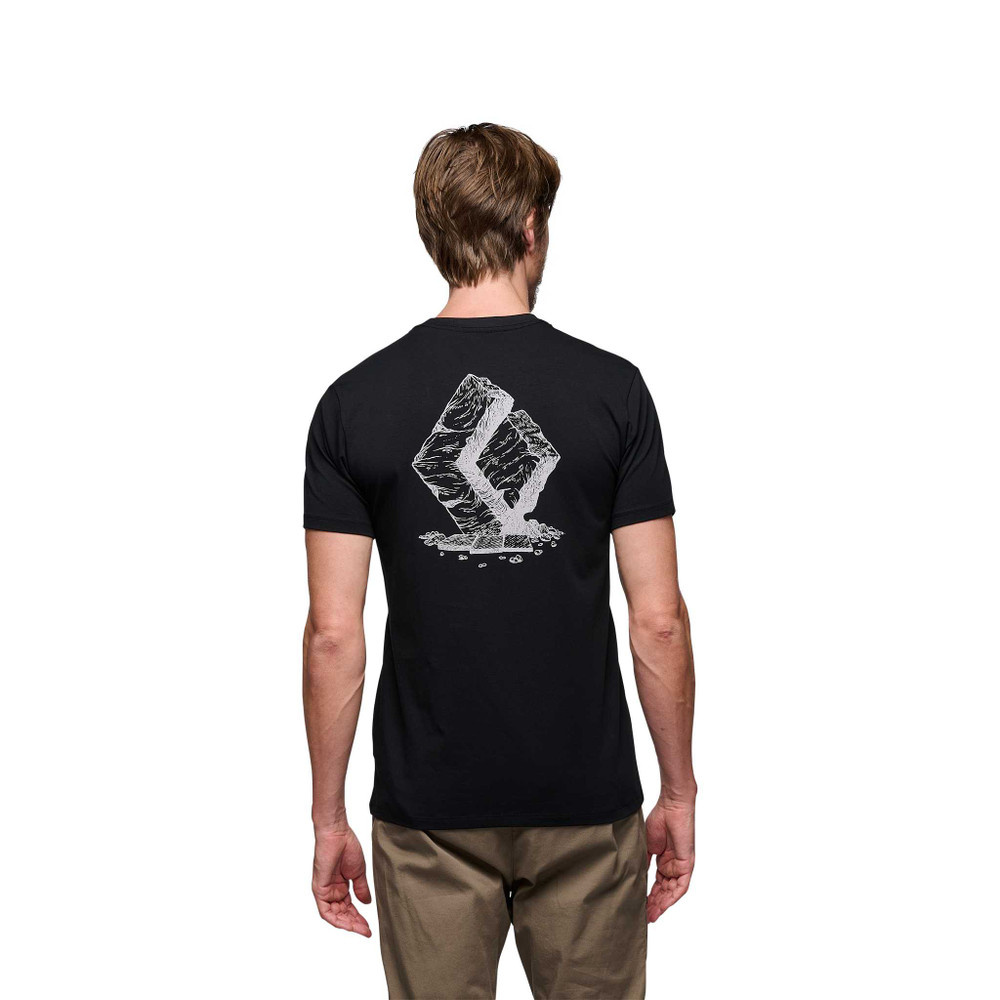Black Diamond Men's Boulder Short Sleeve Tee - Outdoor Life Singapore