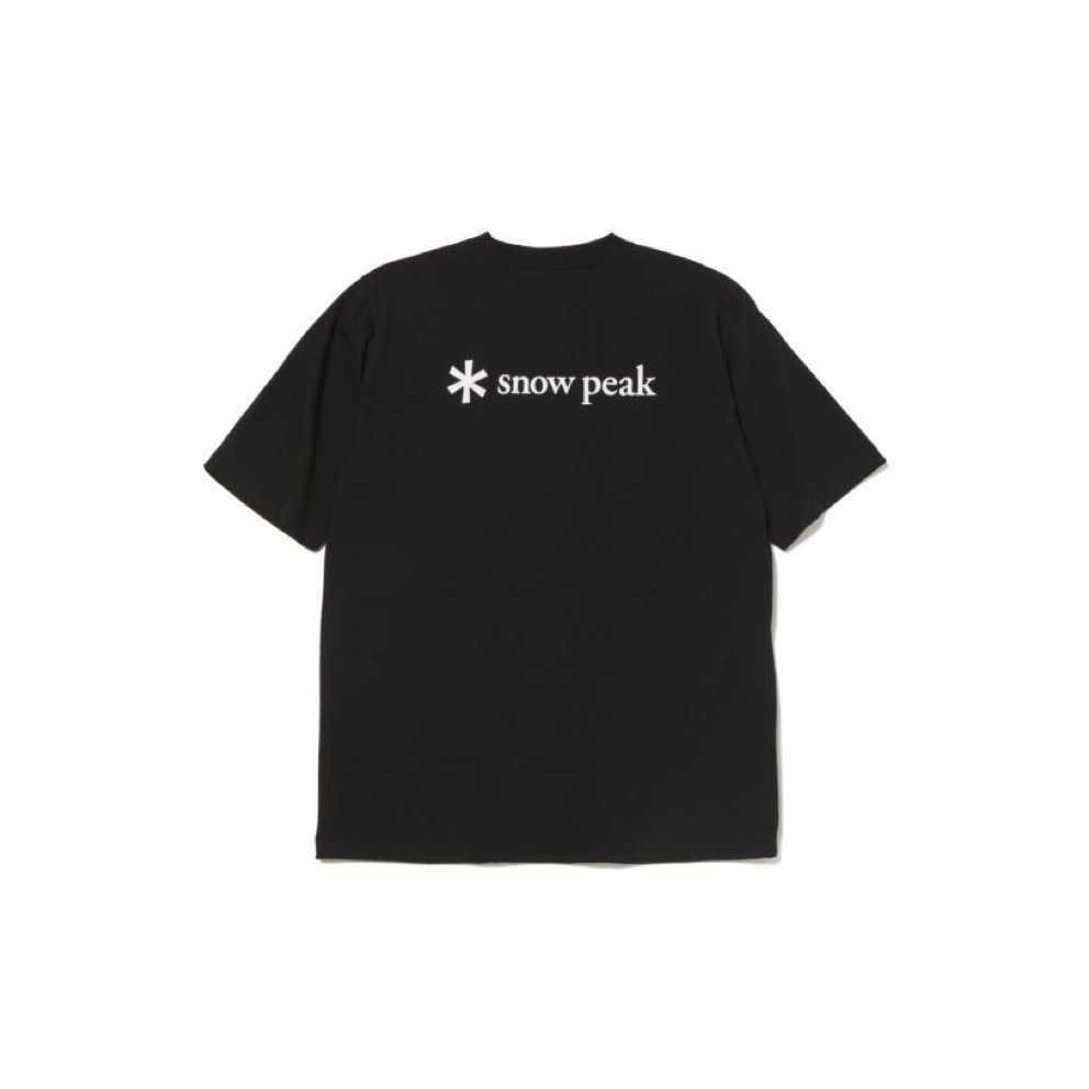 Snow Peak SP Back Printed Logo T shirt - Outdoor Life Singapore