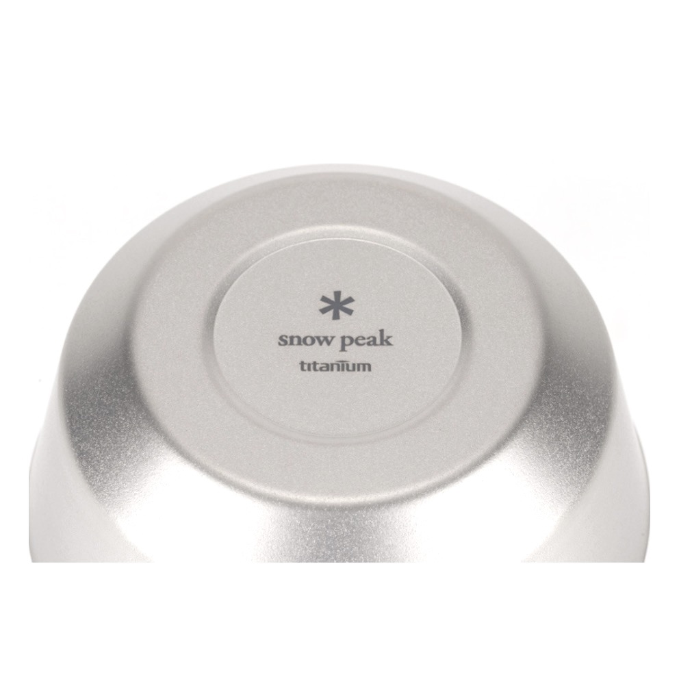 Snow Peak Ti-Double 600 Bowl - Outdoor Life Singapore