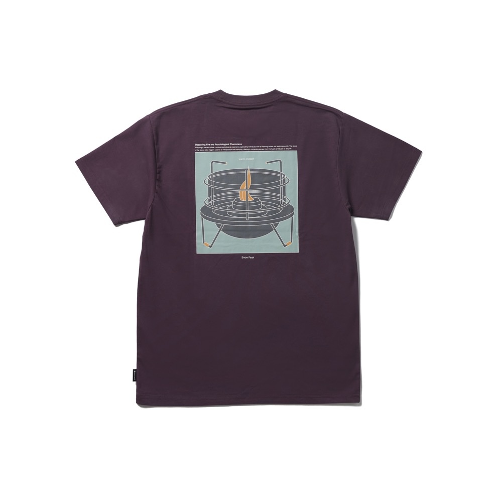Snow Peak Warm Oneself T-Shirt - Outdoor Life Singapore