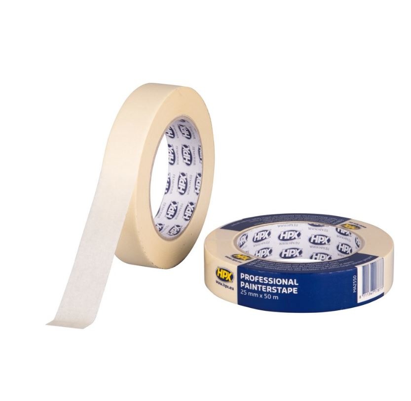 Schilderstape HPX Tapes Masking 25mmx50mtr - Verf en Wand Heemskerk en ...