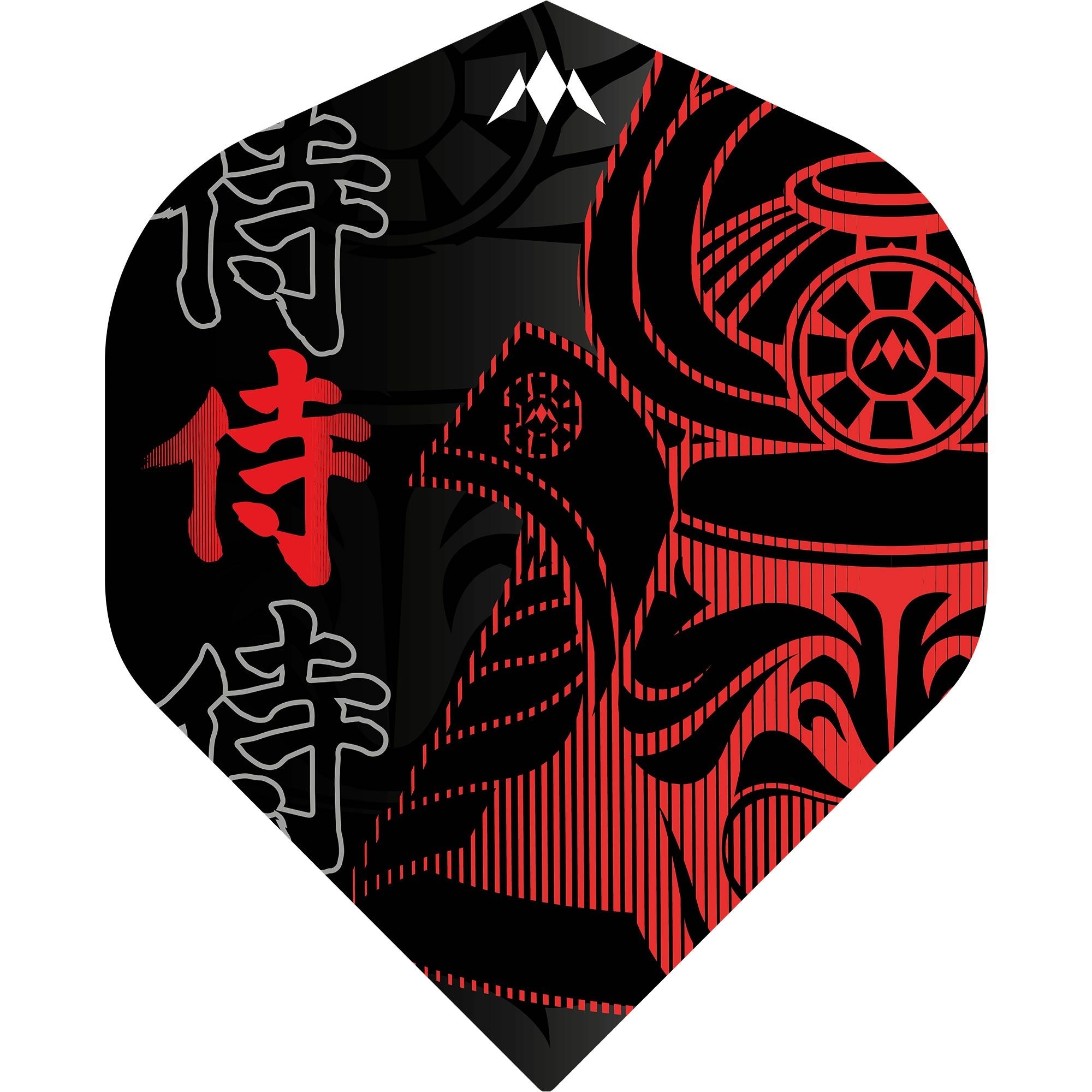 Alette Mission Samurai II NO2 - Red - Dartshopper.it