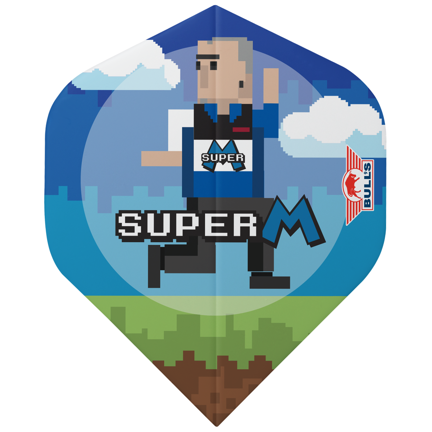 Alette Bull's Mario Vandenbogaerde Cartoon - Dartshopper.it