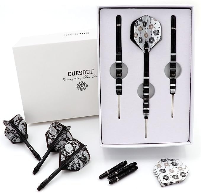 Cuesoul Challenge Black White 90% - Dartshopper.it
