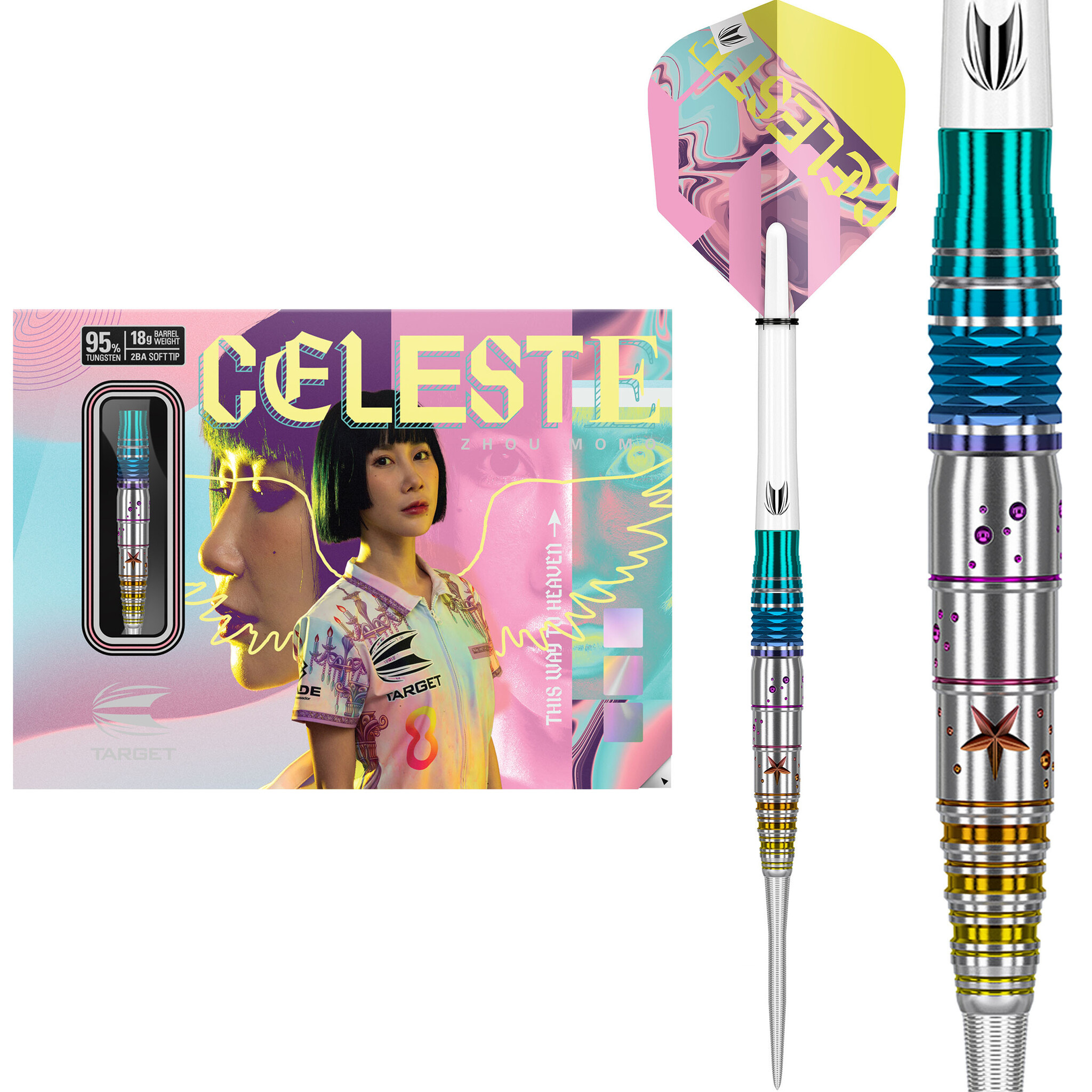 Target Celeste G1 95% - Dartshopper.it