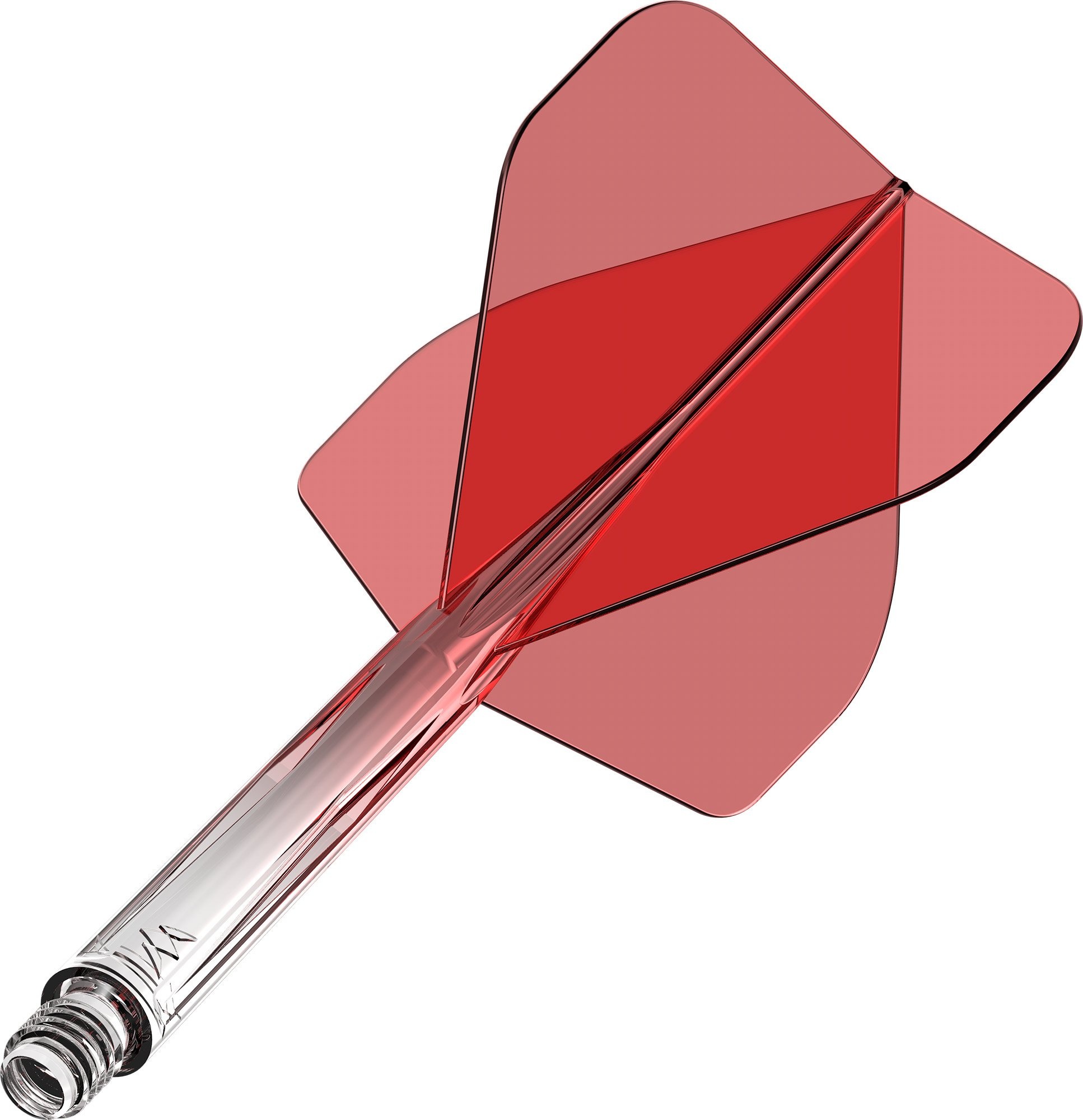 Mission Force 90 Gradient Transparent Red NO2 - Dartshopper.it