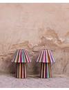Handgemaakte raffia tafellamp uit Marokko | Club Nomad - Club Nomad