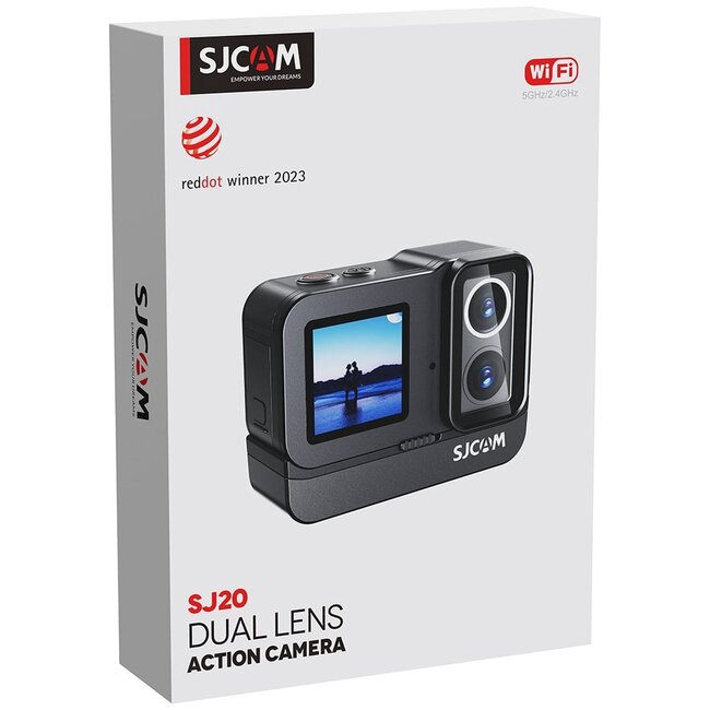 SJCAM SJ20 4K 60fps Dual lens Wifi action cam and dashcam - Dashcamdeal ...