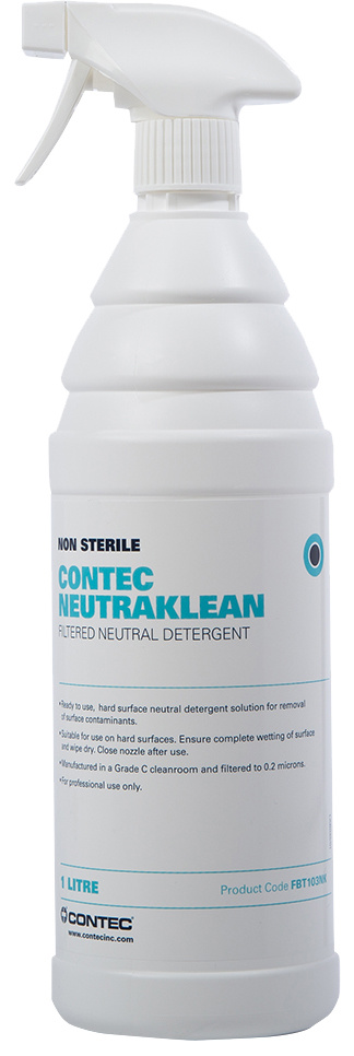 Cleanroom Reinigingsmiddel | Contec FBT103NK Neutraklean trigger spray - ProCleanroom