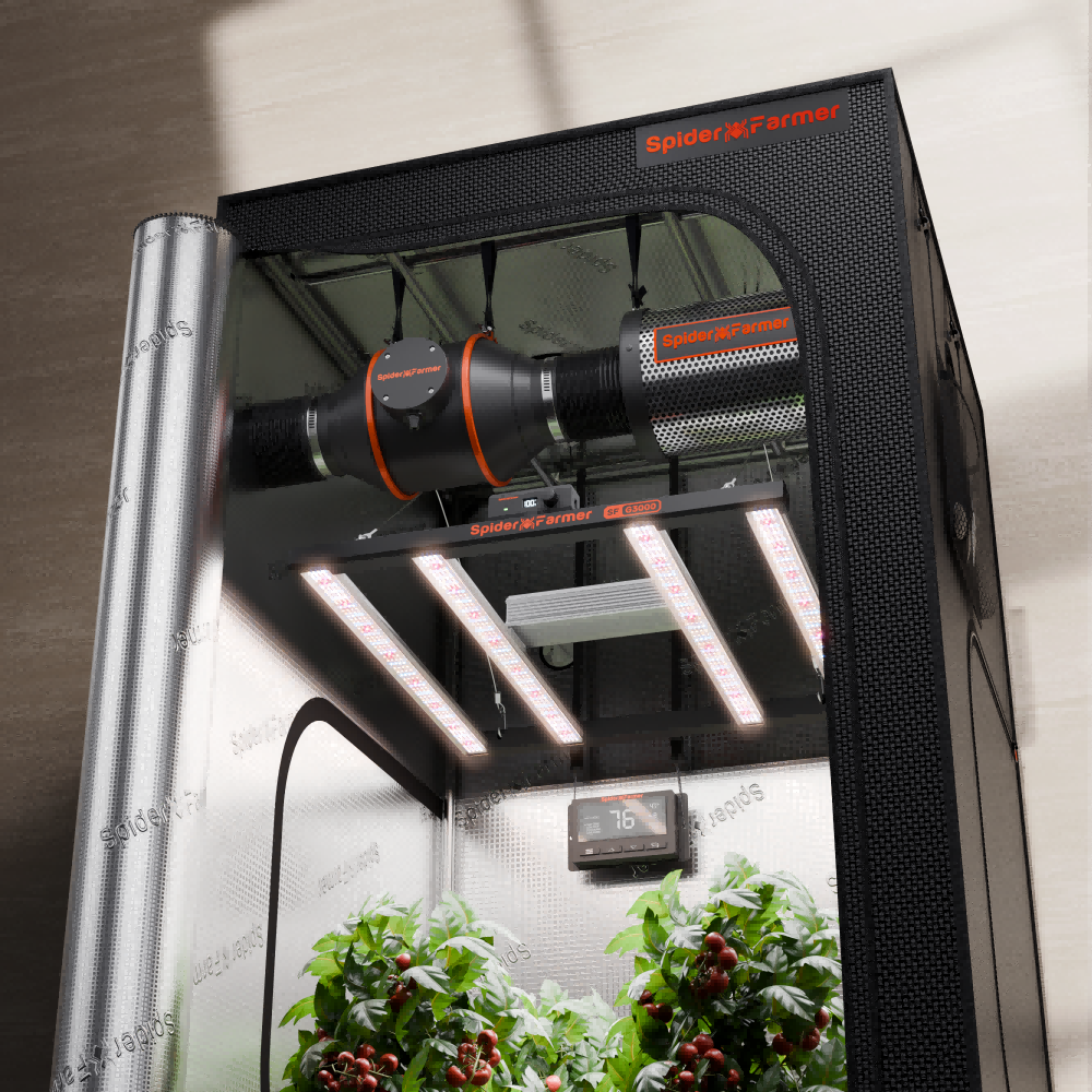 Spider Farmer Spider Farmer 90 × 90 × 180 cm – Kit complet de tente de ...