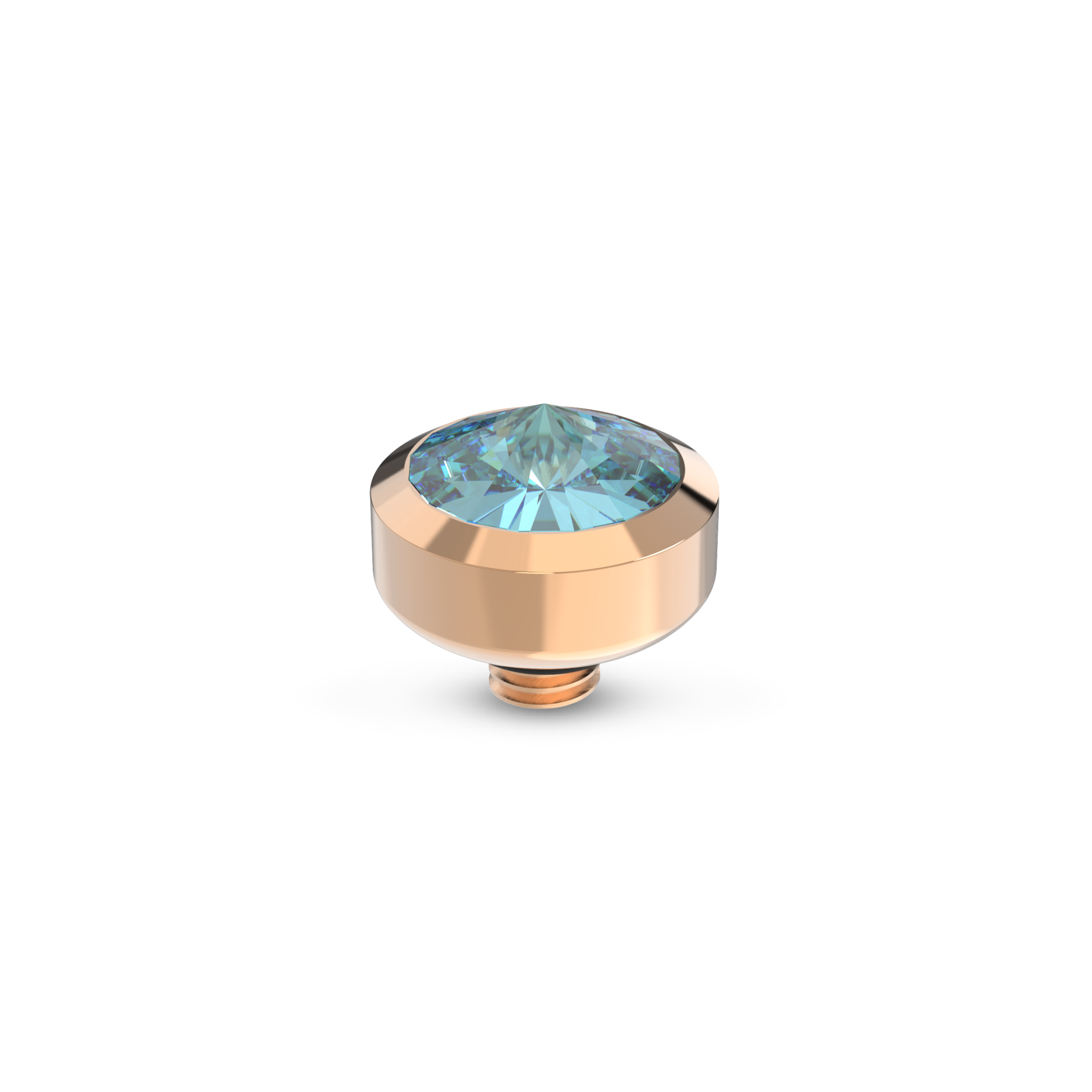 Melano Twisted meddy Glossy Aqua Bohemica Rosékleurig - Jewelz & More
