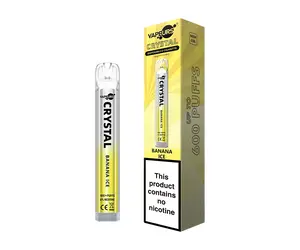 Vapeurs Crystal Banana Ice | Senza nicotina - Snussie.com