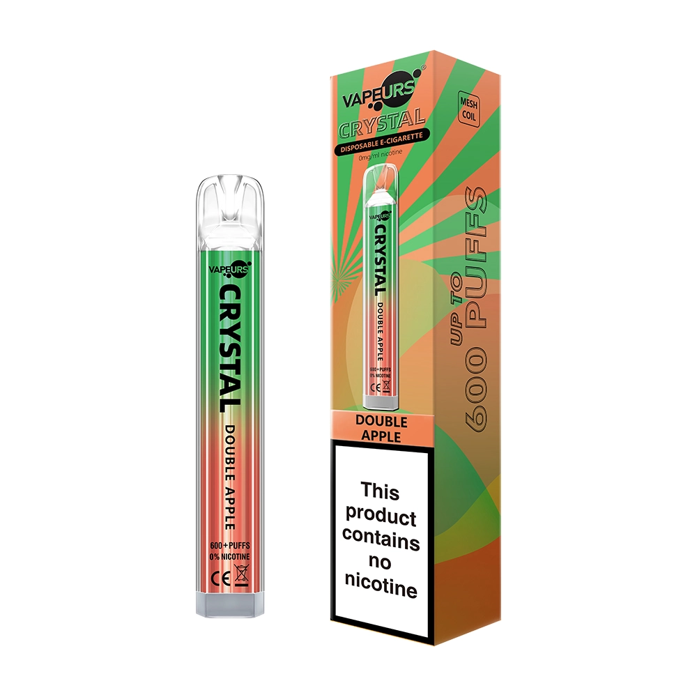 Vapeurs Crystal Double Apple | Sin nicotina - Snussie.com