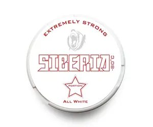 SIBERIA -80 ℃ All White Original Nicotine - Snussie.com