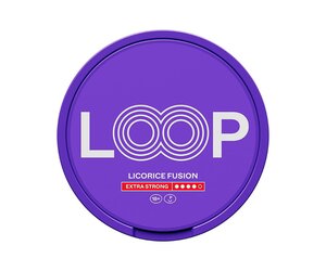LOOP Licorice Fusion Extra Strong - Snussie.com