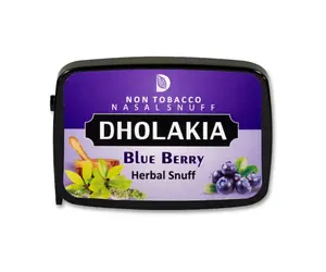 Dholakia Blueberry Herbal Snuff - Snussie.com