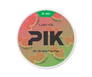 "PIK Lush Ice: Sabor Tropical Refrescante y Potente" - Snussie.com