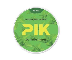 PIK Fresh Spearmint: Intensiver Minzgeschmack & starke Wirkung - Snussie.com