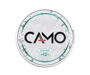 CAMO Wild Mint Strong: Frescura y Sabor Intenso en Cada Bolsa - Snussie.com