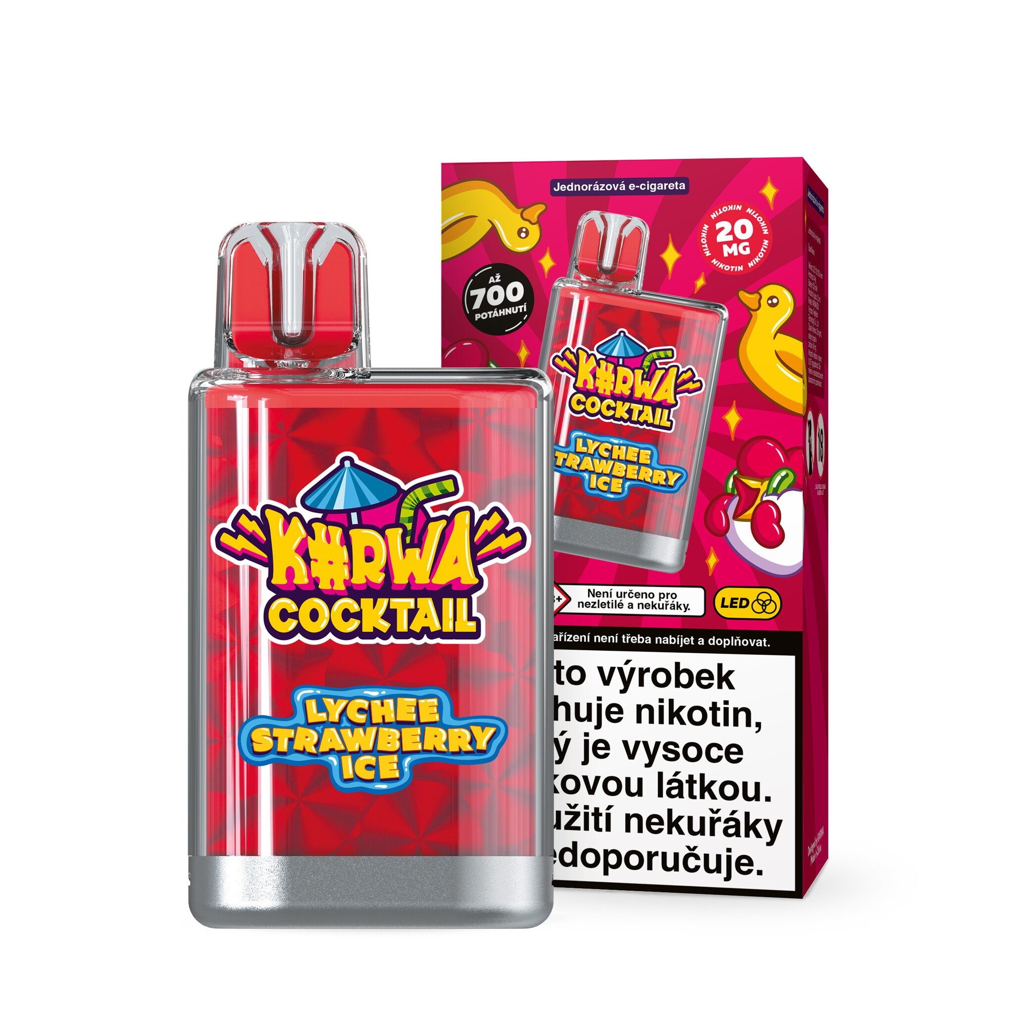 K#RWA Cocktail Lychee Strawberry - Snussie.com