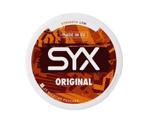 SYX Original Low: Light Tobacco Flavor Nicotine Pouch - Snussie.com