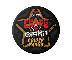 Chapo Energy Golden Mango Refreshing Nicotine Free Boost Snussie