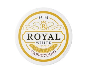 Cappuccino Strong Royal White: Sabor e Nicotina em Harmonia - Snussie.com