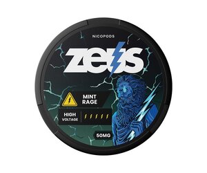 ZEUS Mint Rage Extra Strong: Intensidad y Frescura en Cada Bolsa ...