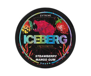 ICEBERG Strawberry Mango Gum - Snussie.com