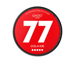 77 Ghost Cola Ice Mini - Snussie.com