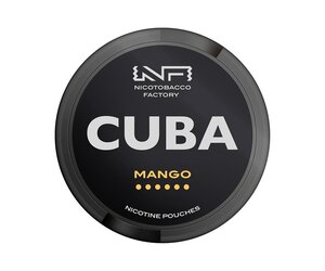 CUBA Mango Strong : Sachets de Nicotine Fruités et Puissants - Snussie.com