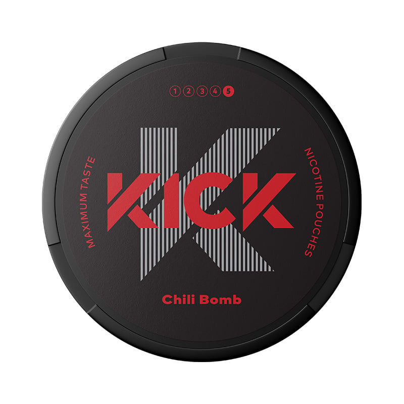 KICK Chili Bomb Extra Strong: Sabor Picante y Potente - Snussie.com