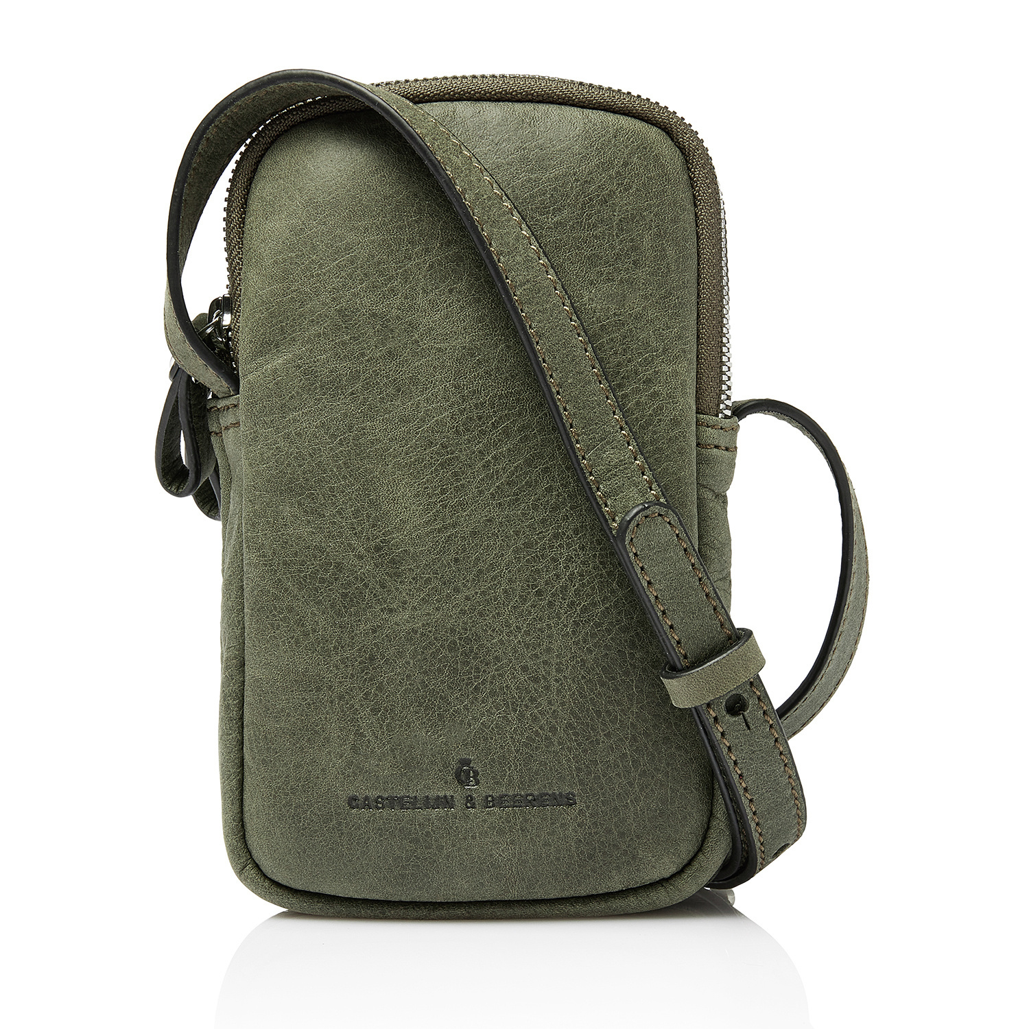 Carisma Carisma Crossbody Phone Bag | green - Castelijn & Beerens