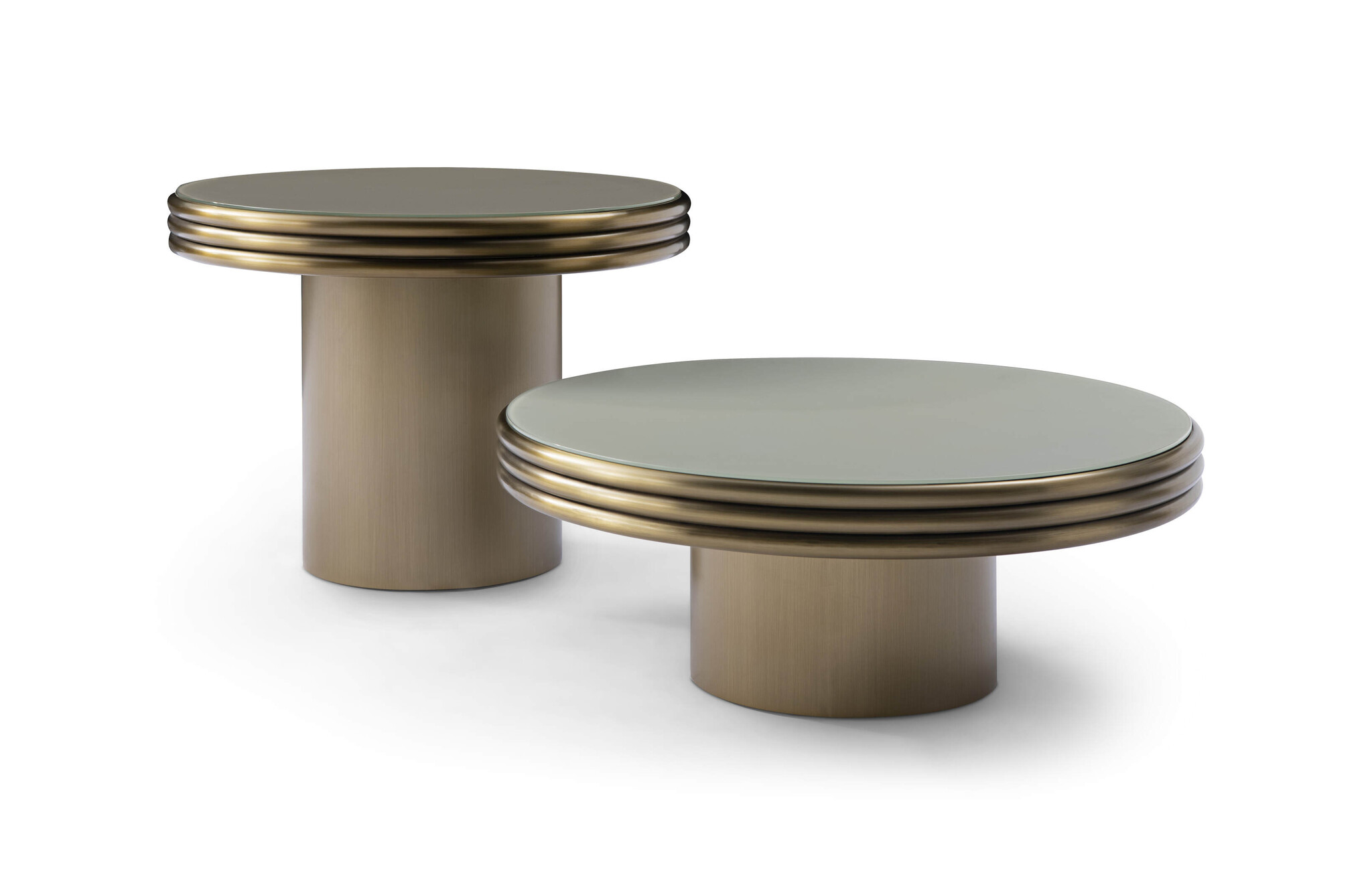 LAZIO coffee table 70xH52 bronze - The Grand Interior