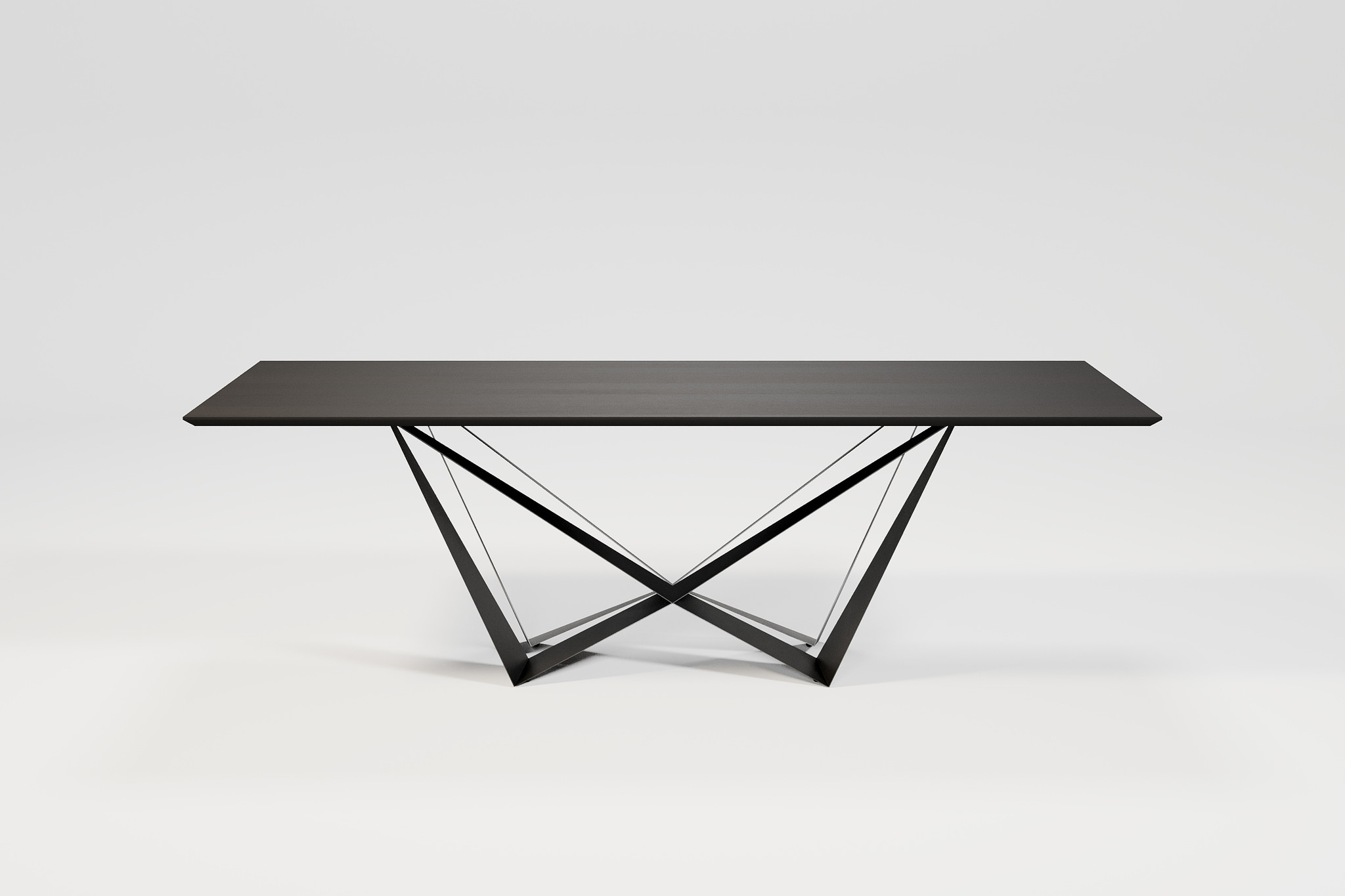 SPADON Dining Table round Charcoal Oak | The Grand Interior - The Grand ...