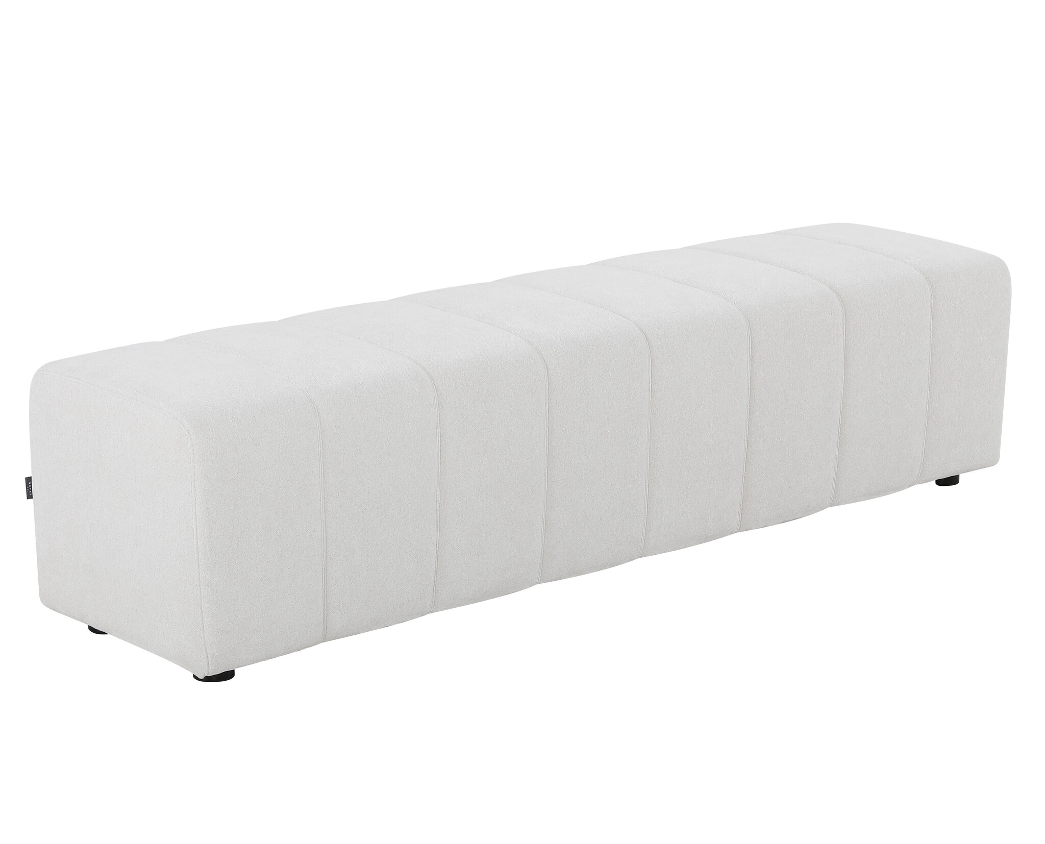 CAPRI Bench Beige Velvet | The Grand Interior - The Grand Interior