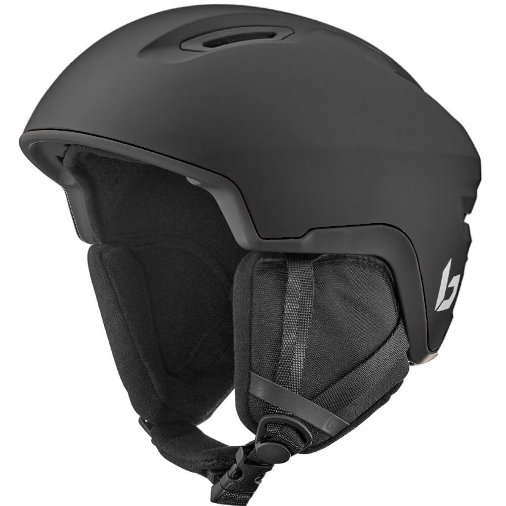 Bollé Atmos Pure Skihelm - Black Matte - Skihelm-online.nl