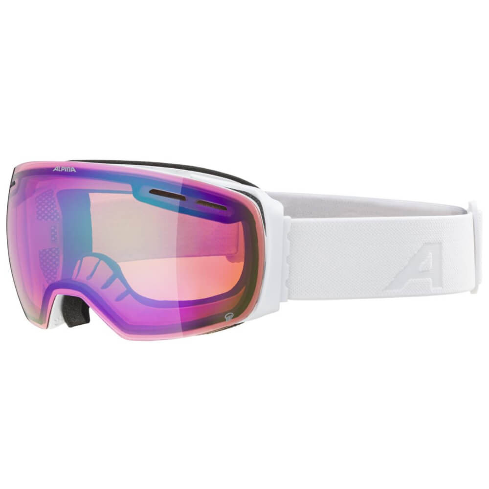 Alpina Granby Q Skibril 2023 - Wit - Quattroflex Green Lens Cat. 2 ...