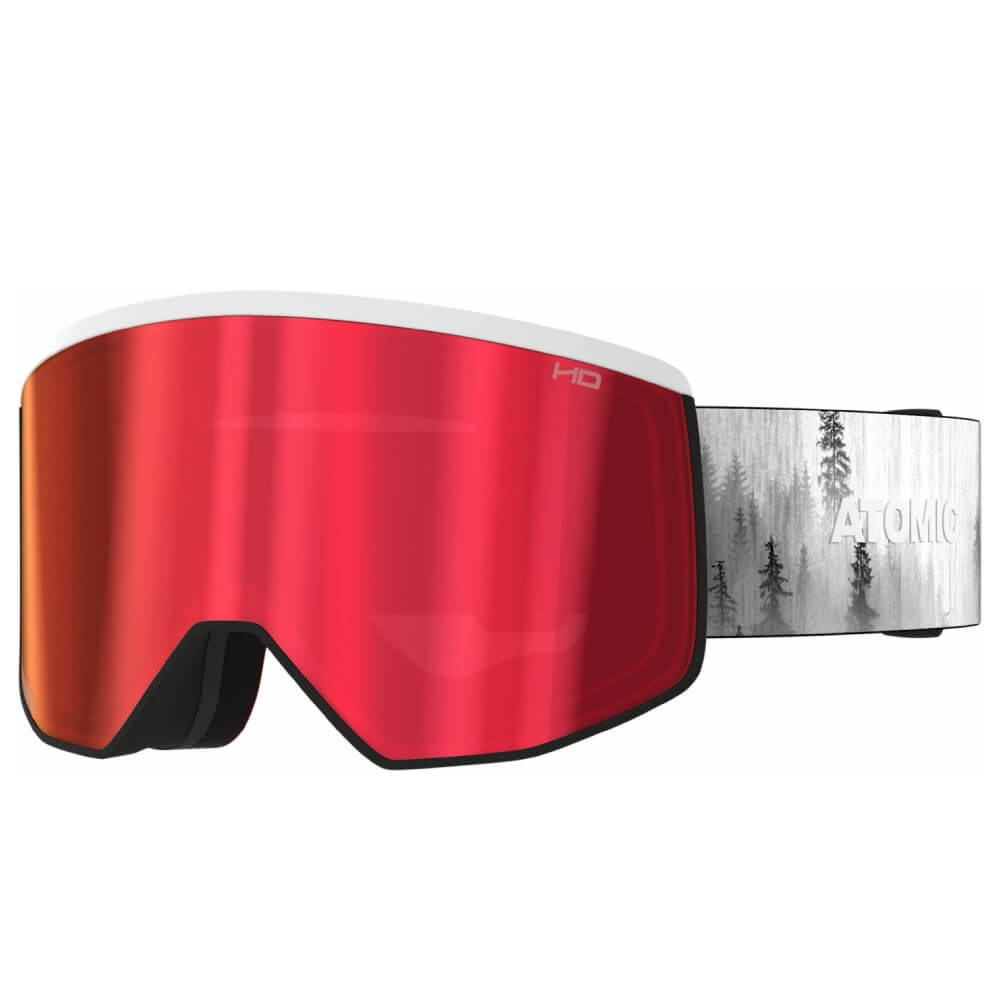 Atomic Four Pro HD Maverick Skibril 2024 - Wit | Pro L HD Red Mirror ...