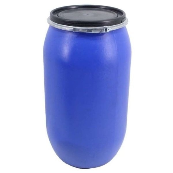 Barrica Plástico HDPE Azul 220L | Rotomshop.pt