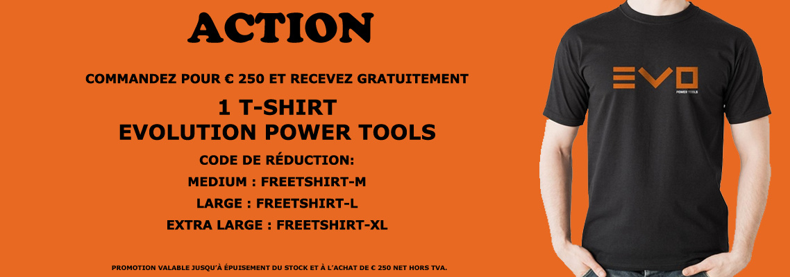 evolution power tools homepage - Evolution Power Tools Benelux