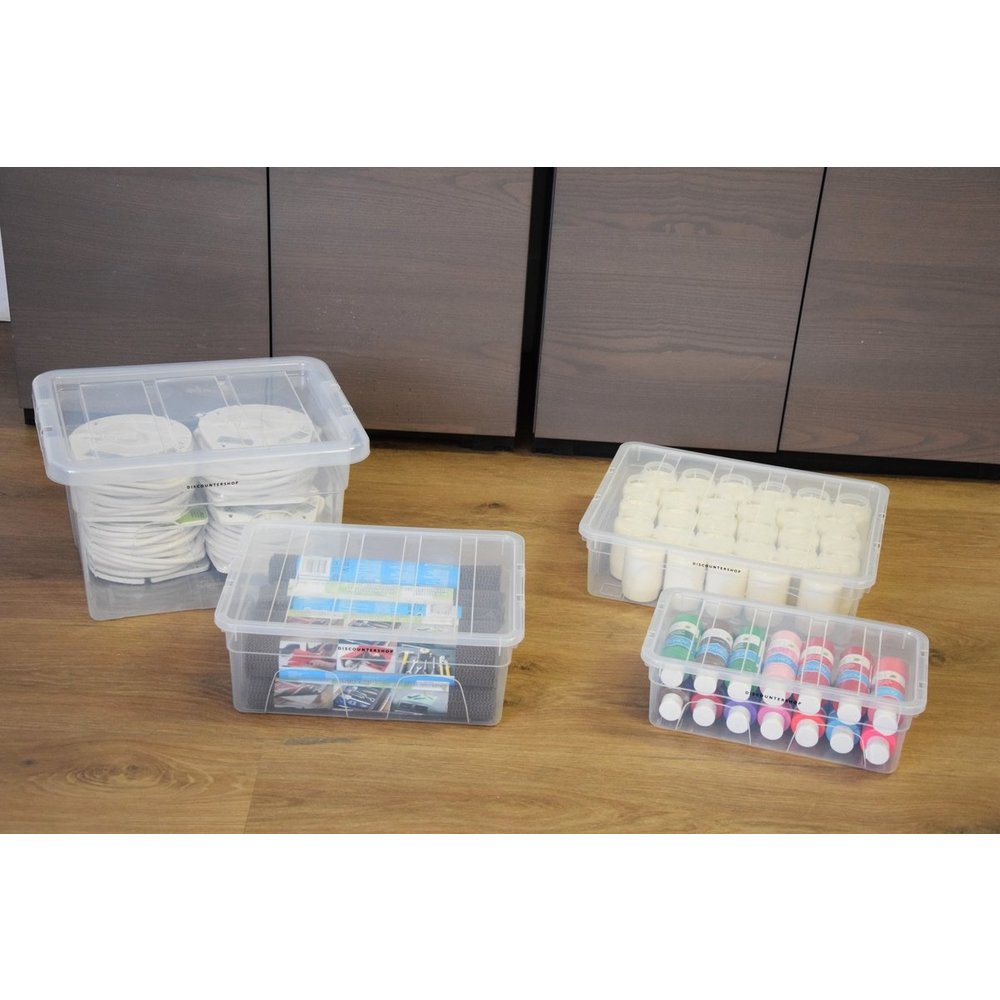 Set of 4 Storage Boxes| Storage | Storage bin | Storage box | Storage ...