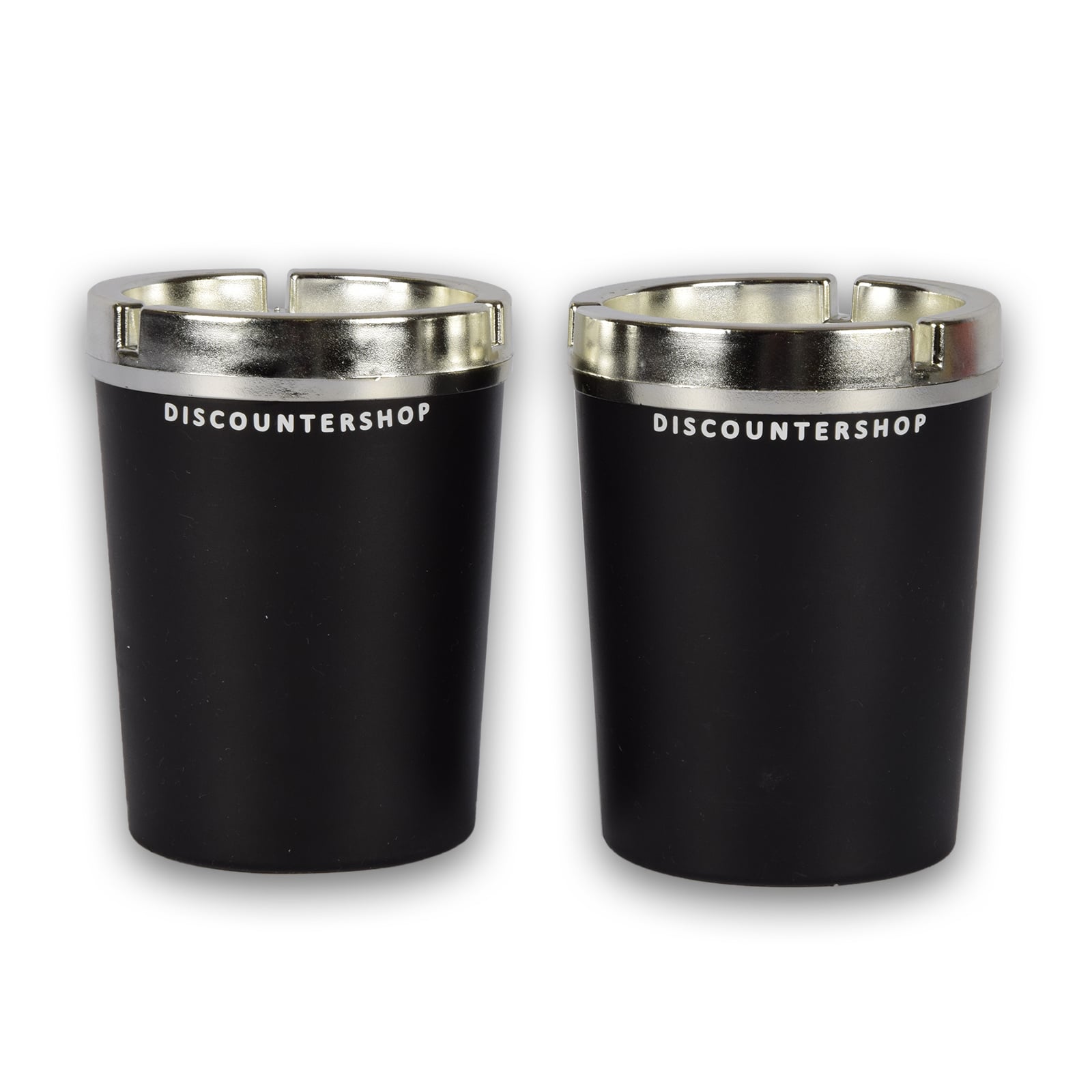 Asbak | Auto asbak | Set Van 2 |10cm*13cm | Met Deskel - Discountershop.nl