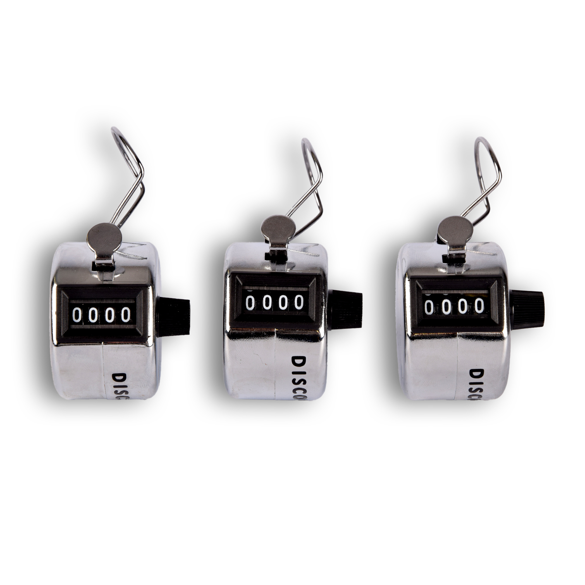 3x | Handteller | 5.5x3cm | analog| metaal | 45g - Discountershop.nl
