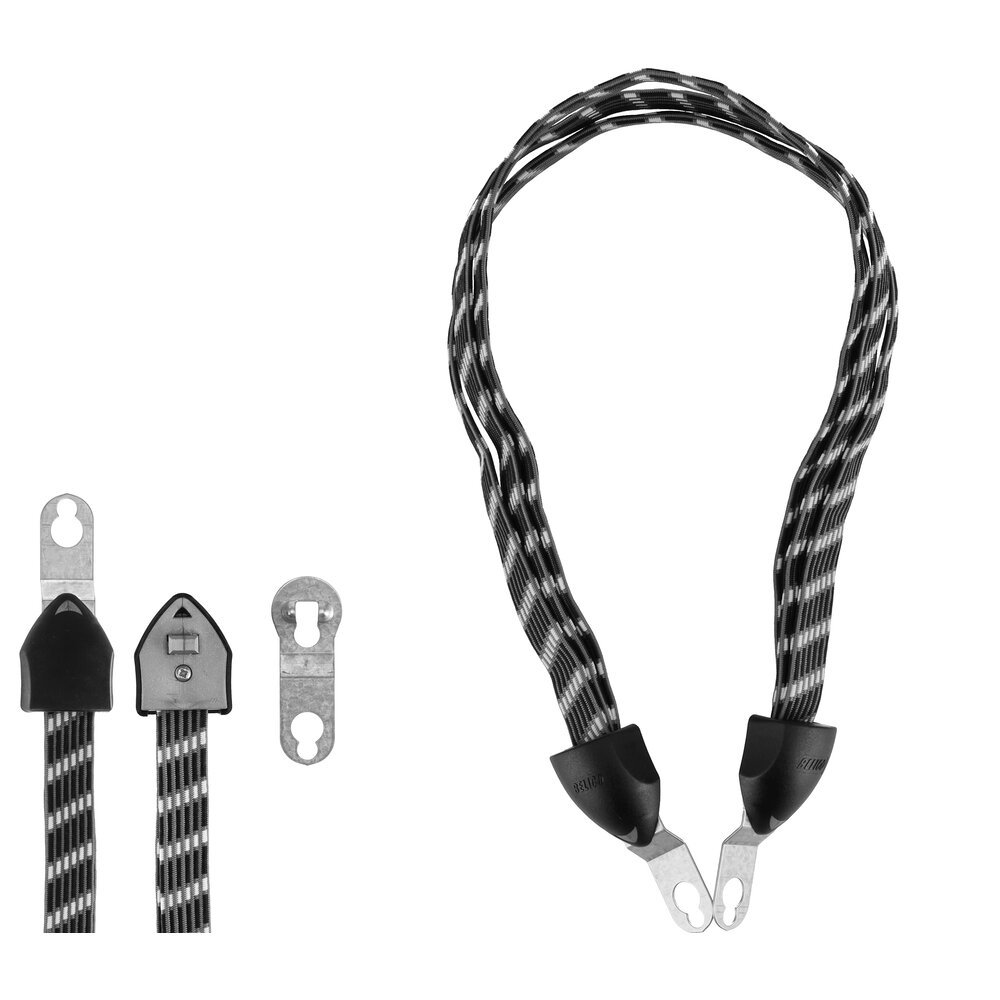 Snelbinder met Haak 67cm – Uitrekbaar tot 102cm – Sterke Fietsaccessoi ...