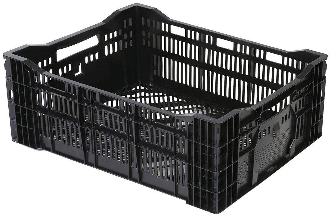 Agri Crate - 600x400x240mm - 46 L - Perforated | Rotomshop.co.uk